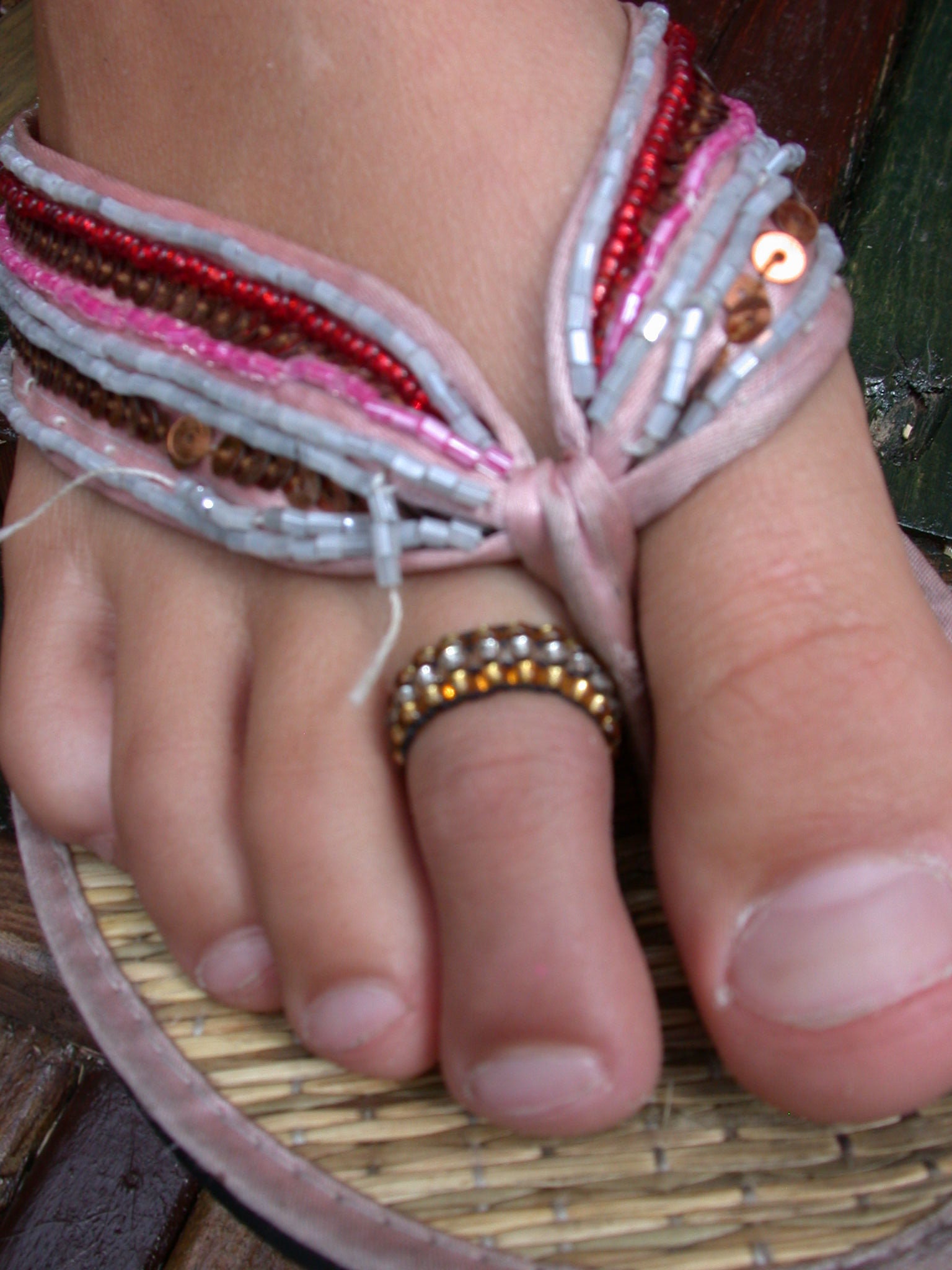 Stretch beaded TOE Ring adjustable STRETCH ELASTIC Toe Rings | Etsy