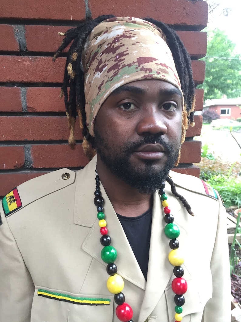 Camo Head Wear Rasta Army Camouflage Bushman Gorilla - Etsy