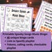40 Spooky Songs Music Bingo Cards - Halloween Bingo - Music Playlist ...