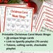 20 Christmas Carol Music Bingo Cards - Christmas Bingo - Family Reunion ...