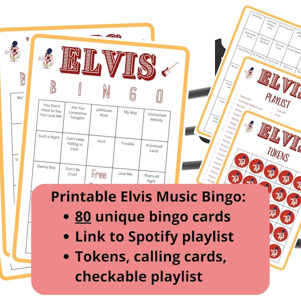 Elvis Presley Poster - Etsy