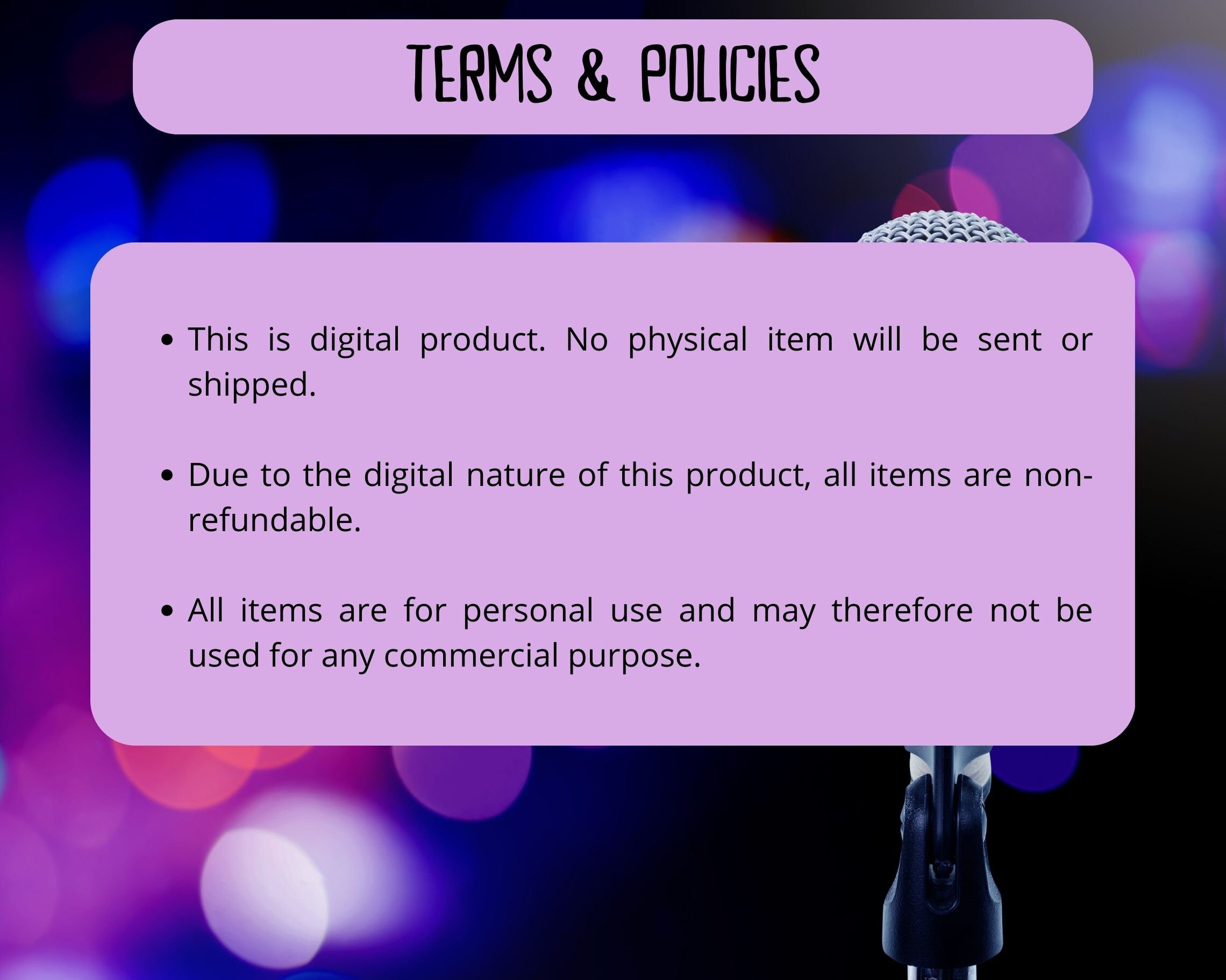 40 Sing-a-long Music Bingo Cards - Music Bingo - Printable Sing-a-long ...