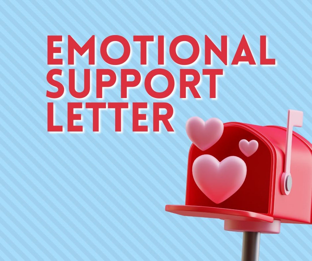 Personalized Emotional Support Letter Break-up,grief,stress Relief ...