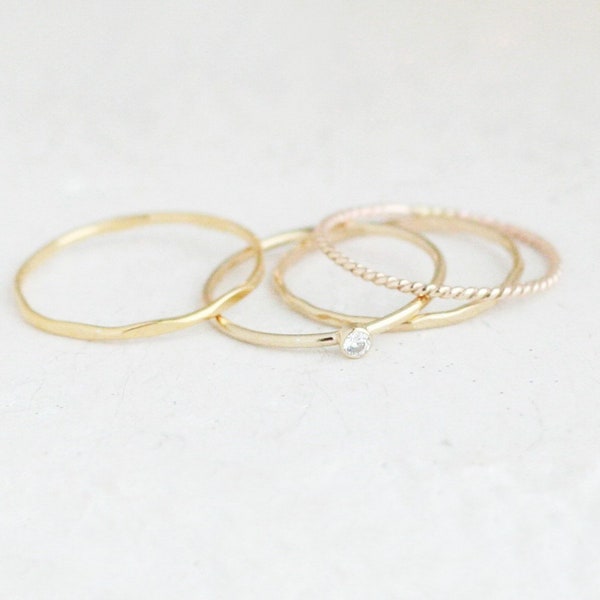 Stacking Ring Set - Etsy