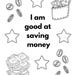 Educational Finance and Money Coloring Pages for Kids. Set of 10 ...
