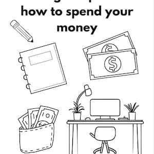 Educational Finance and Money Coloring Pages for Kids. Set of 10 ...