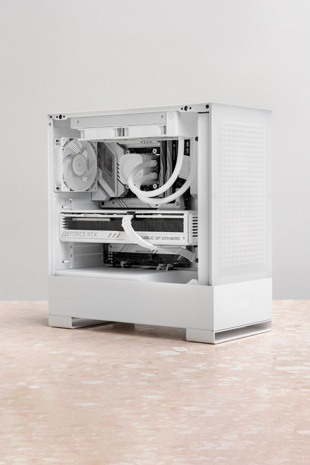 NZXT H5 H7 Modern Front Panel White Frosted Acrylic - Etsy