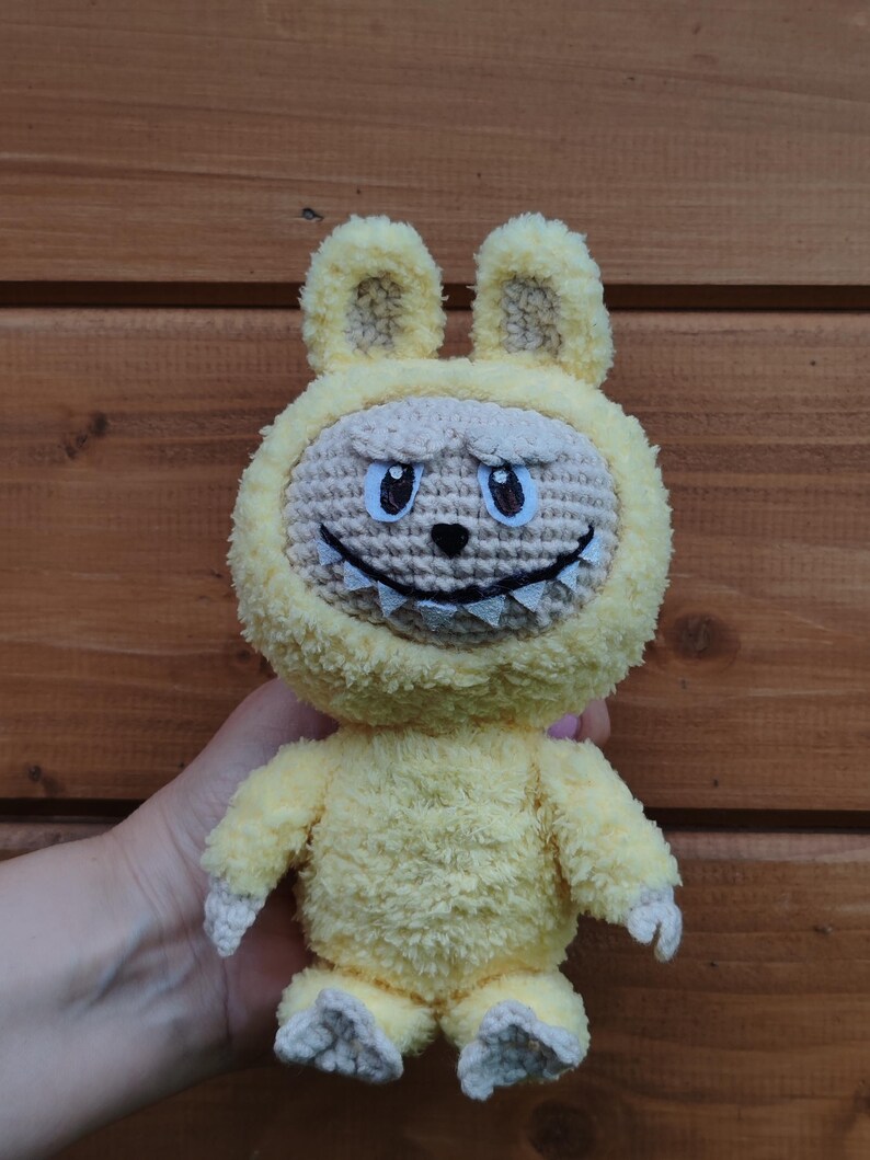Labubu CROCHET PATTERN, Labubu Inspired Amigurumi, Creepy Cute Monster ...