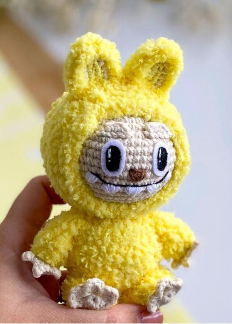 Labubu CROCHET PATTERN, Labubu Inspired Amigurumi, Creepy Cute Monster ...