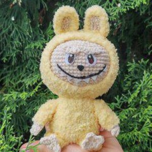 Labubu CROCHET PATTERN, Labubu Inspired Amigurumi, Creepy Cute Monster ...