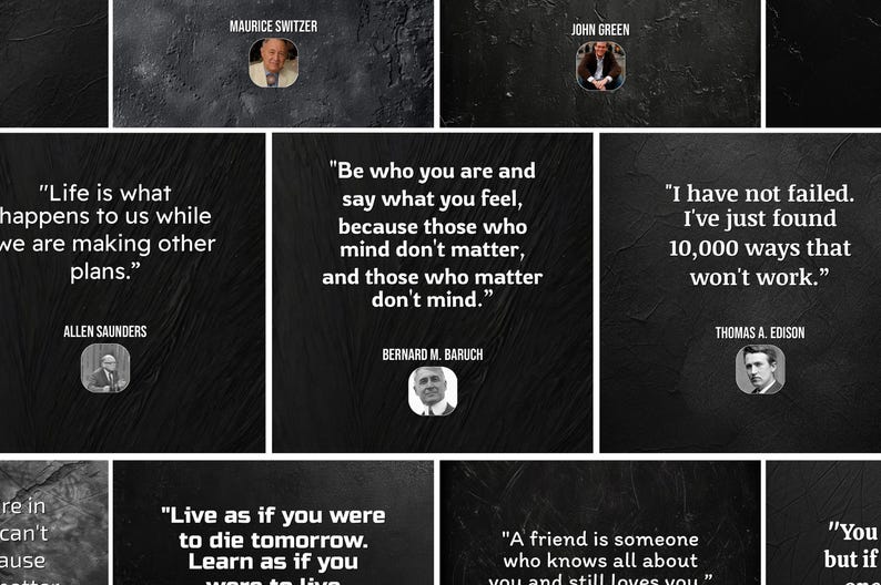 Inspirational Quotes Pack – Social Media Content (digital Download) - Etsy