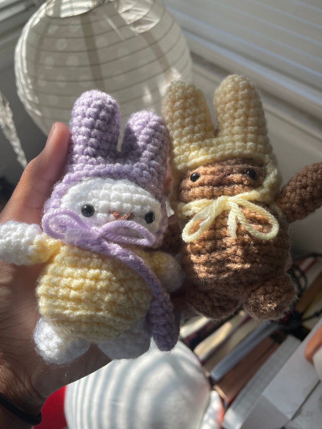 Crochet Miffy Keychain - Etsy
