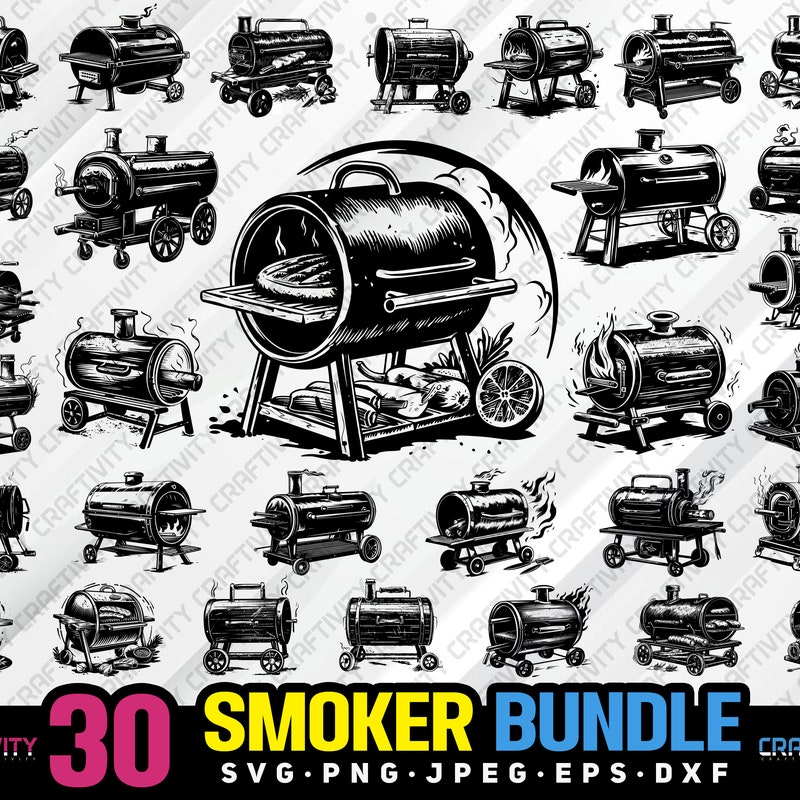 Black Grill Clipart - Etsy