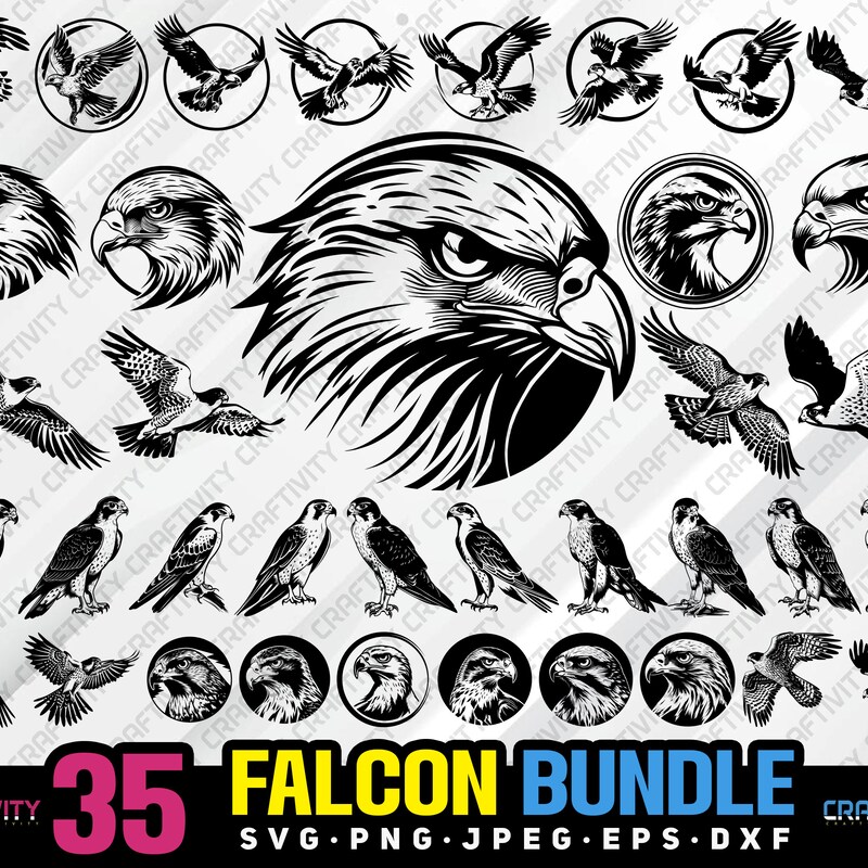 Falcons Cricut File - Etsy