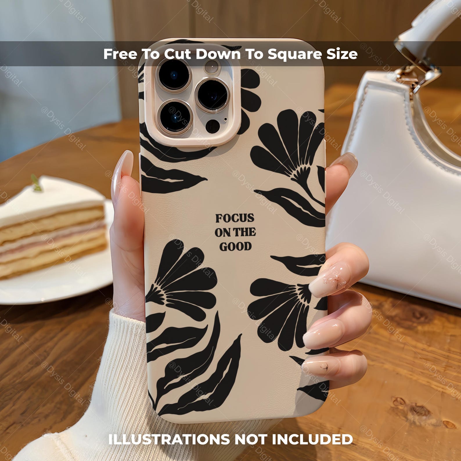 IPhone Case Mockup With Hand, Tough Case Template, iPhone 15 Pro Max ...