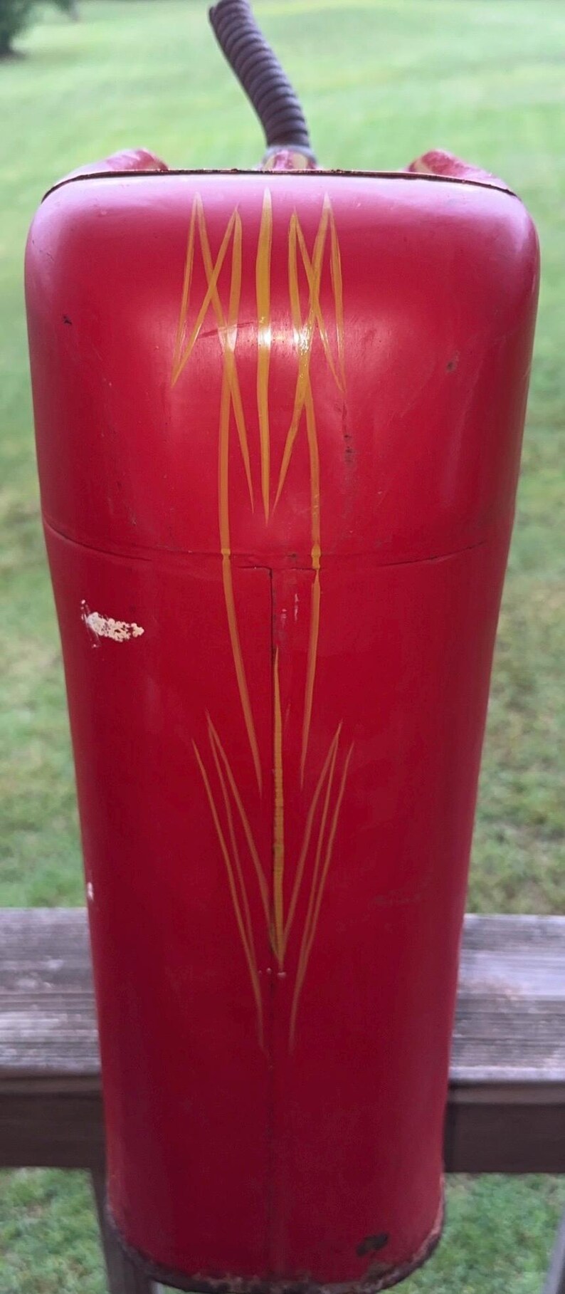 Gas Can Hand Painted Retro Car Character Art - Etsy