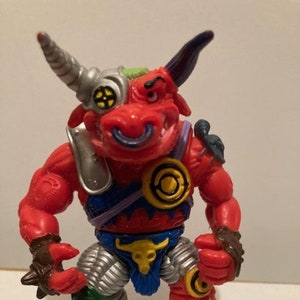 TMNT 1991 Vintage Groundchuck Original Playmates Series 4 Action Figure ...