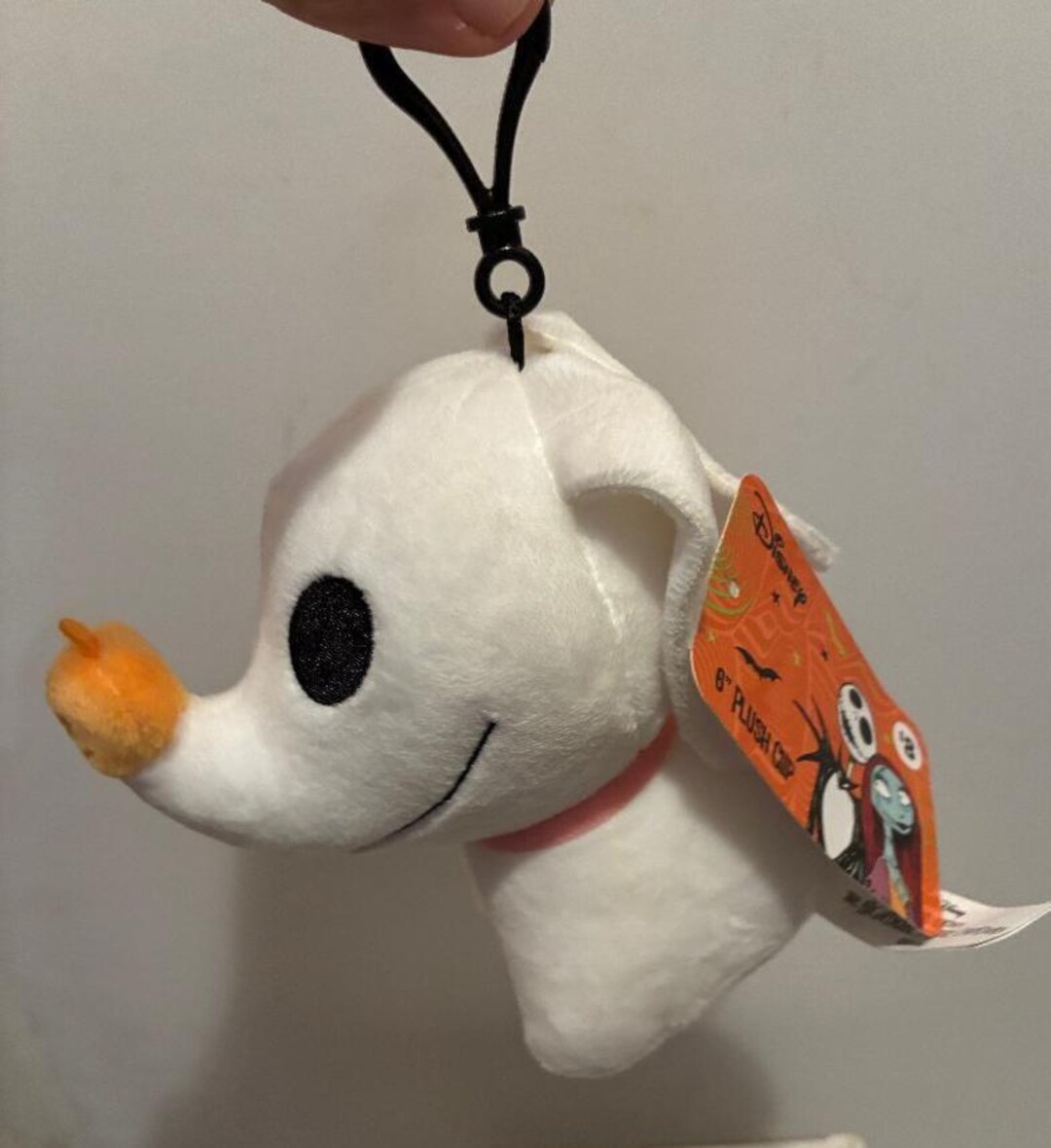 Nightmare Before Christmas Zero 6" Plush Backpack Clip W/tag Ruz Ghost ...