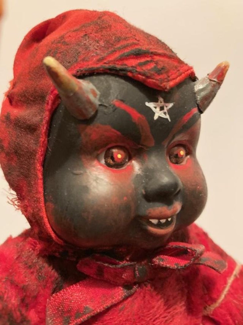 Little Crawlers Horror Icon Creepy Doll OOAK Art Cole Baby Devil Scary ...