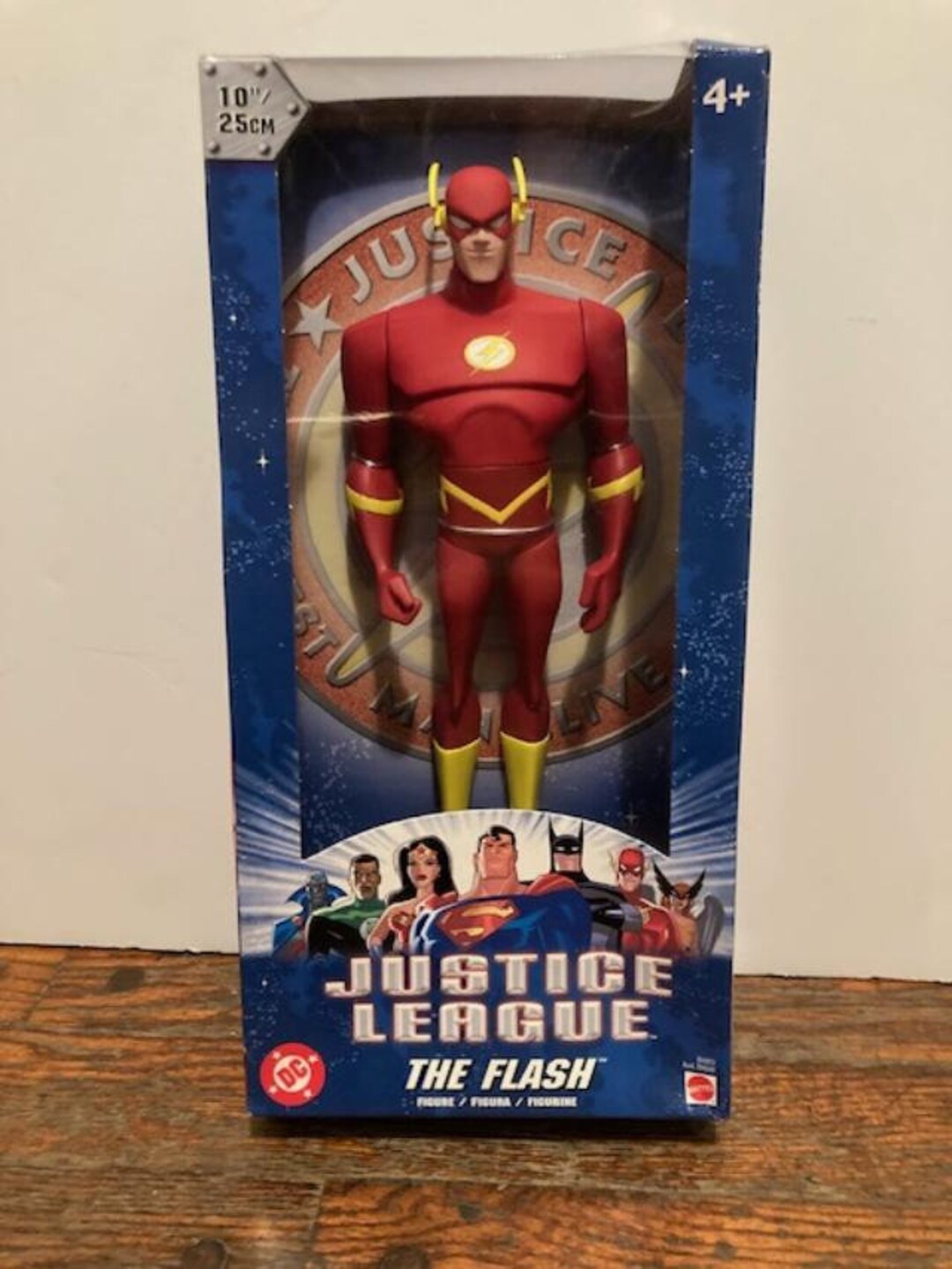 Justice League Cartoon 2003 the Flash Mattel 10 Action Figure MIB New ...