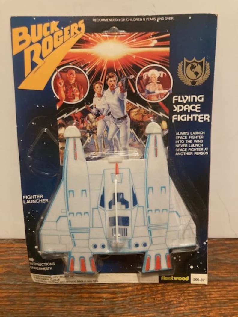 Buck Rogers in the 25th Century TV 1979 Carded Unpunched Flying Space ...