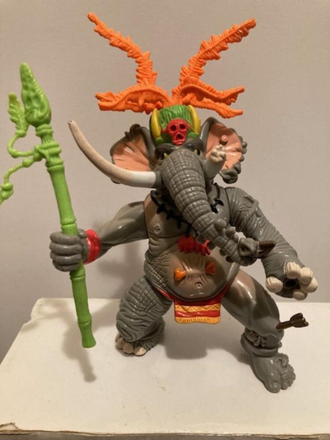 TMNT Doctor El W/spear Vintage 1992 Playmates Series 5 Action Figure 90 ...