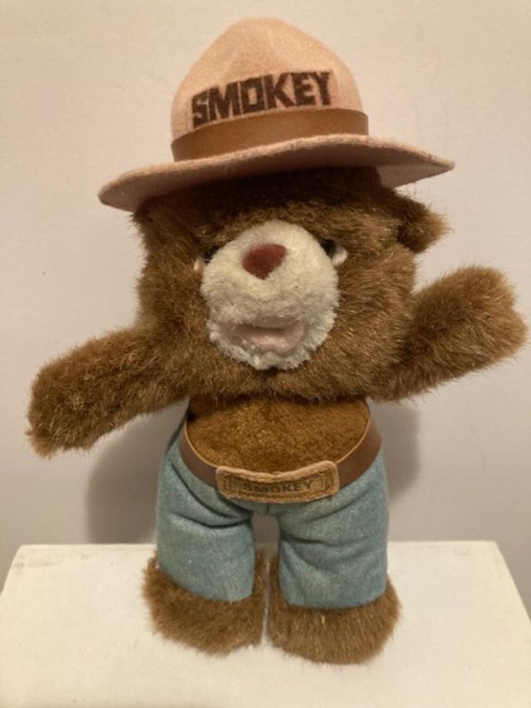 Smokey Bear 7 Plush 1994 Patriot Bear, J.j.wind Inc. Prevent Wildfires ...