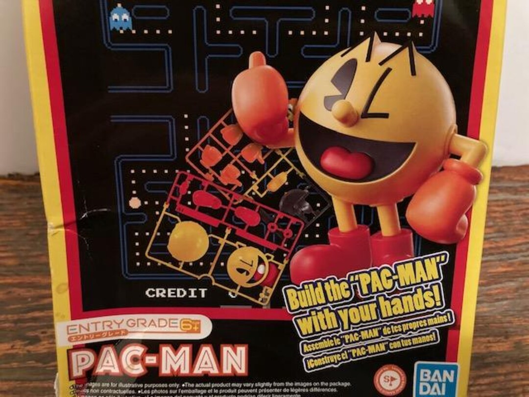Pac-man Japanese Plastic Model Kit Entry Grade Bandai Spirits Hobby ...