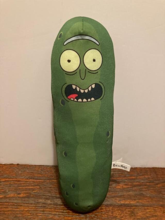 Rick and Morty Pickle Rick Plush 13 Adult Swim Cartoon Network Toy ...