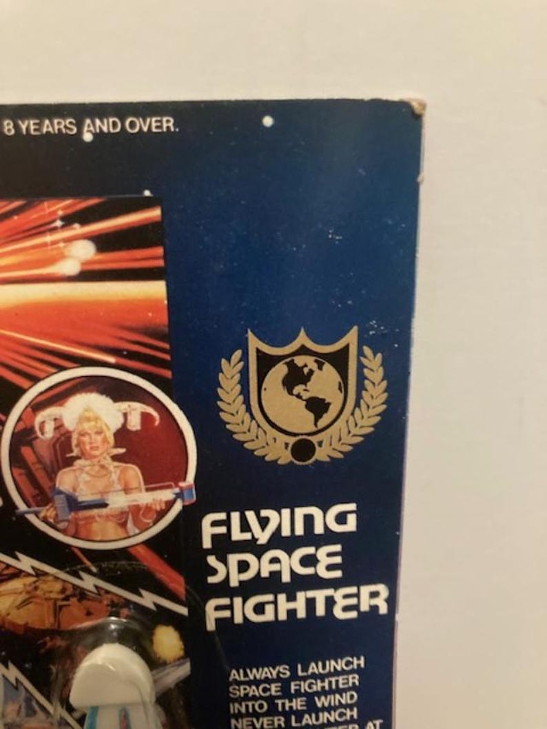 Buck Rogers in the 25th Century TV 1979 Carded Unpunched Flying Space ...
