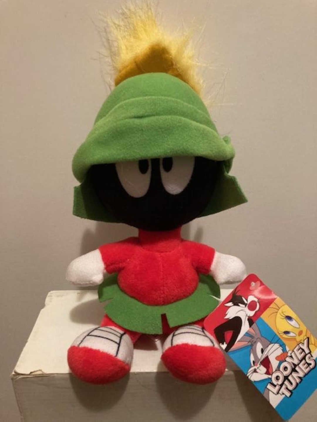 Marvin the Martian Looney Tunes 7 Plush W/tag Toy Factory Exclusive ...
