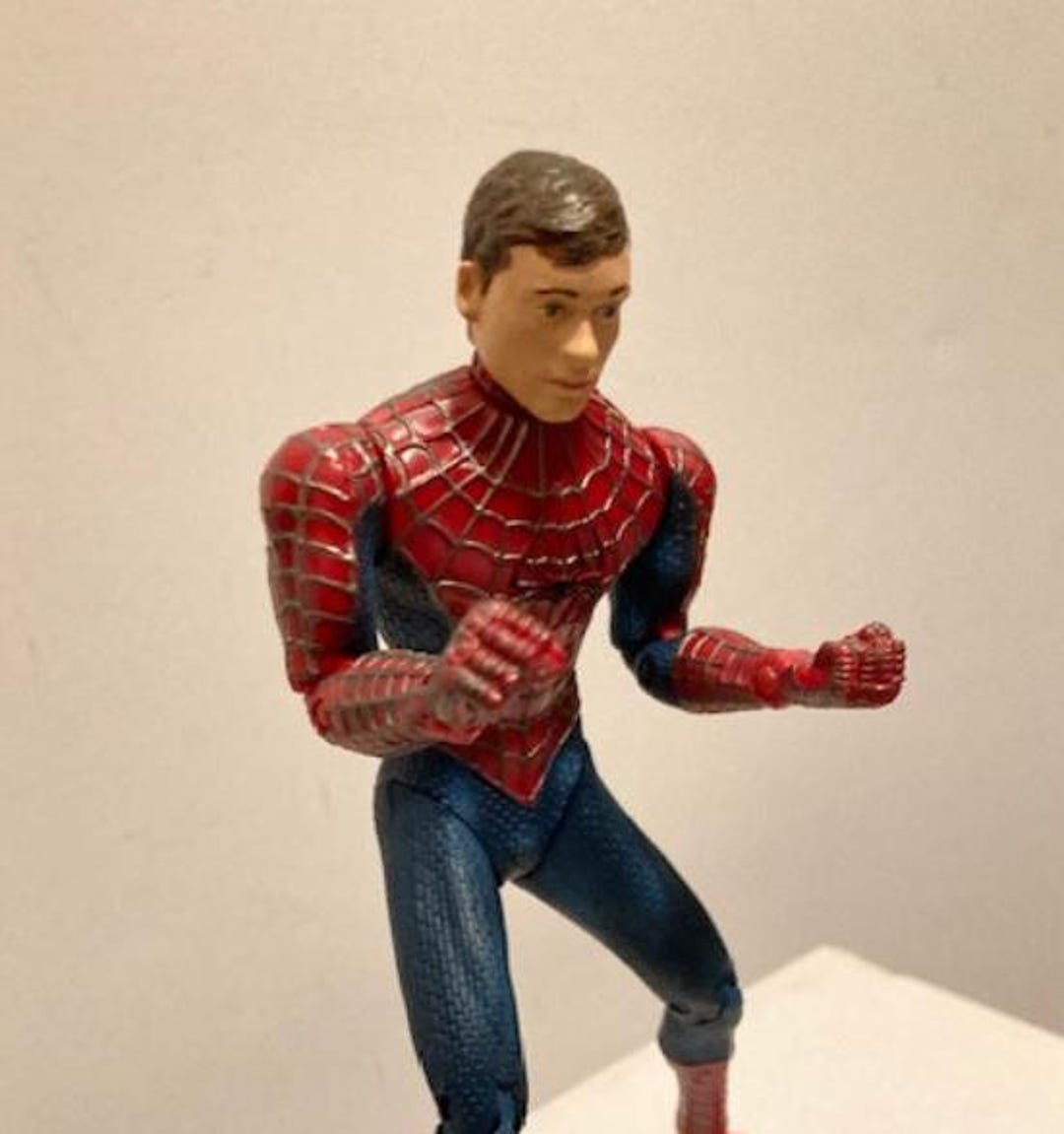 Spider-man Movie 2002 Tobey Maguire Vintage Toy Biz Marvel Power Punch ...
