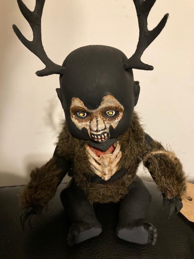 Little Crawlers Horror Icon Creepy Doll OOAK Art Diego Baby Wendigo ...