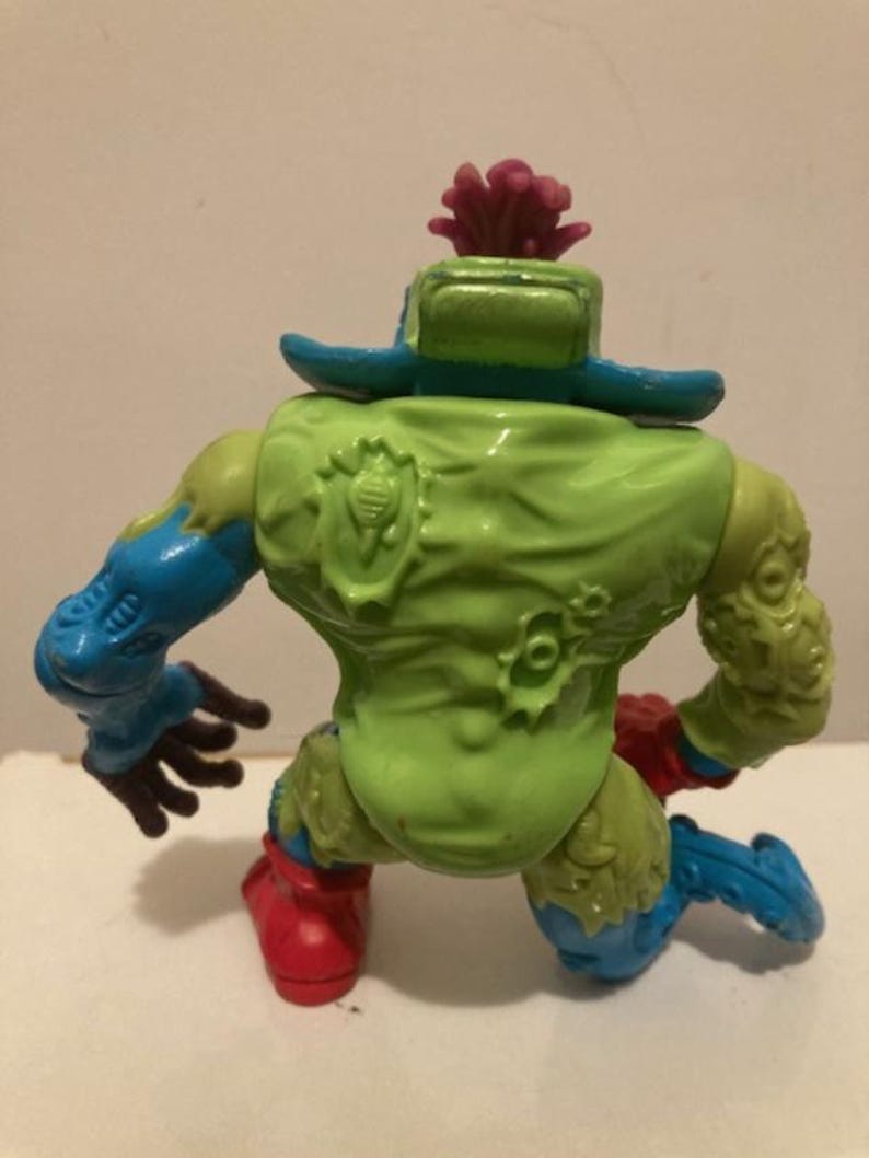 TMNT 1991 Vintage Original Playmates Series 4 1991 Wyrm Action Figure ...