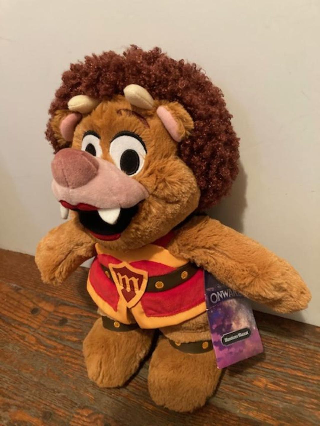Onward Pixar Manticore Mascot Disney Store Exclusive 16" Plush W/tag D ...