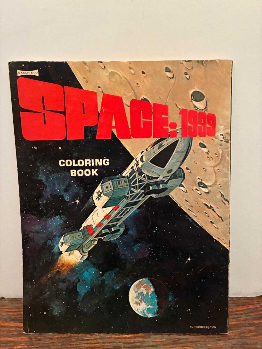Space: 1999 Vintage 1975 Coloring Book Gerry Anderson Sci-fi ITC TV ...