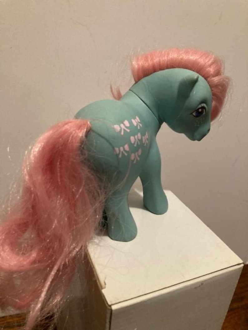 MLP 1983 Bow Tie Original Ponies Hasbro Vintage 80's G1 Classic My ...