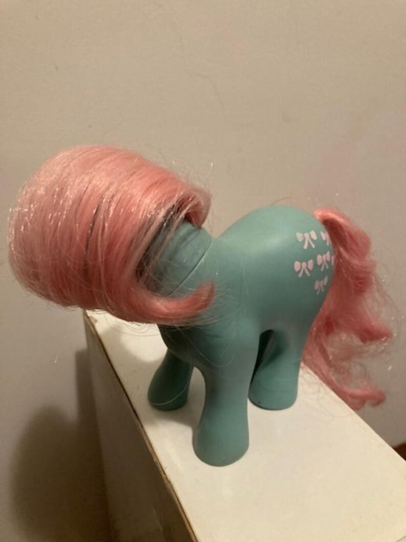 MLP 1983 Bow Tie Original Ponies Hasbro Vintage 80's G1 Classic My ...
