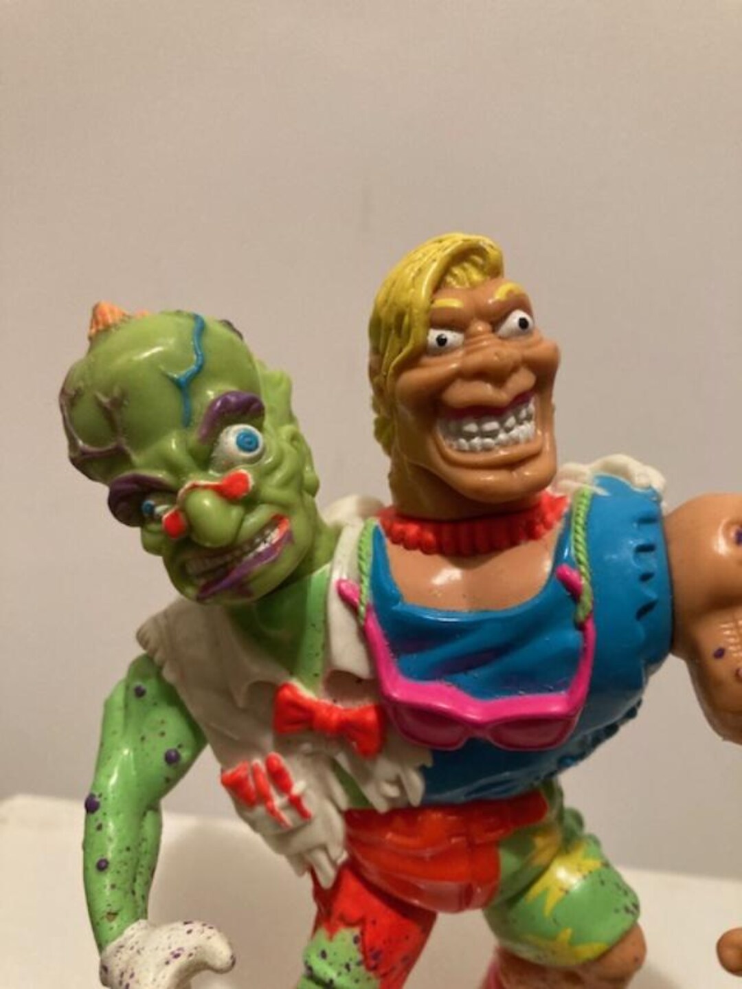 Toxic Crusaders 1991 Vintage Playmates Headbanger Avenger 5" Action ...