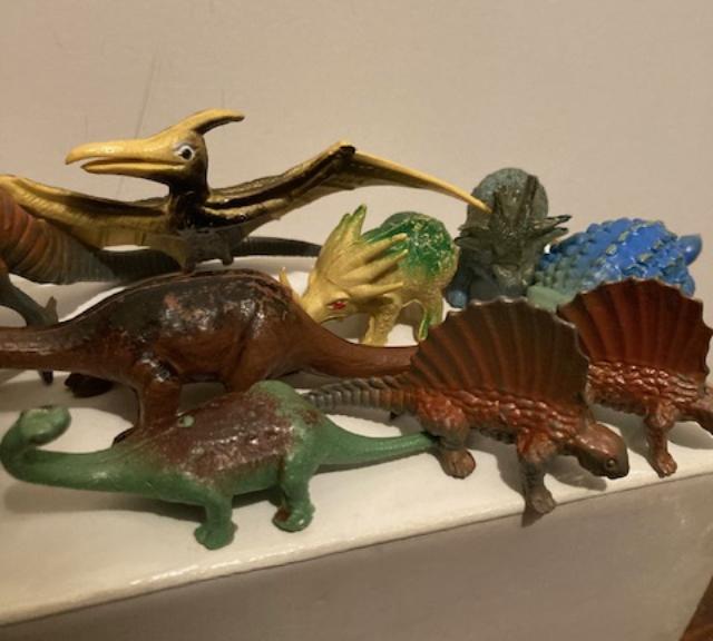Chinasaurs Dinosaurs Vintage 70's 14 Vinyl Plastic Figures Retro Dino ...