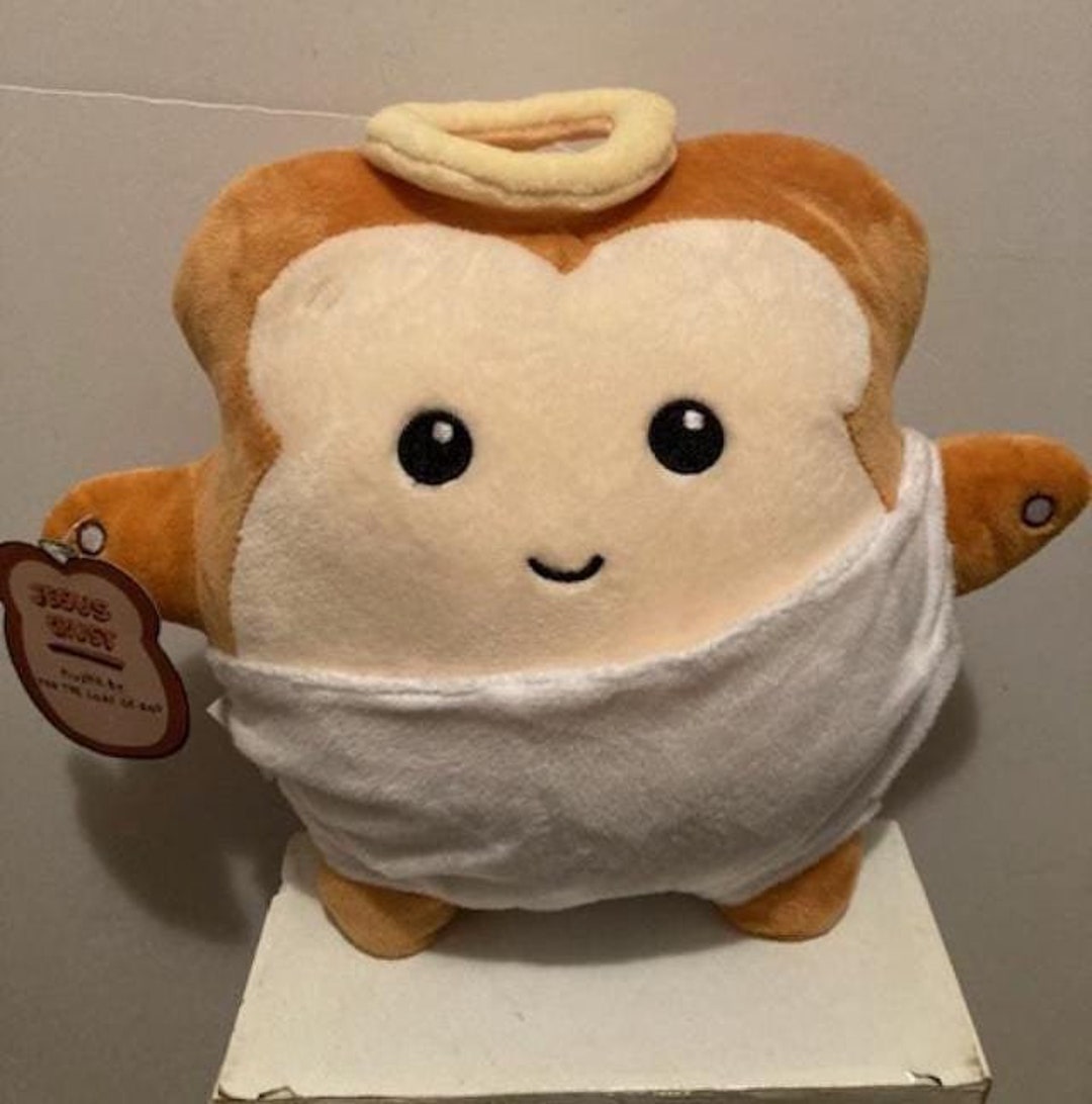 Jesus Crust Cute 9" Devotional Plushie W/tag for the Loaf of God John 6 ...