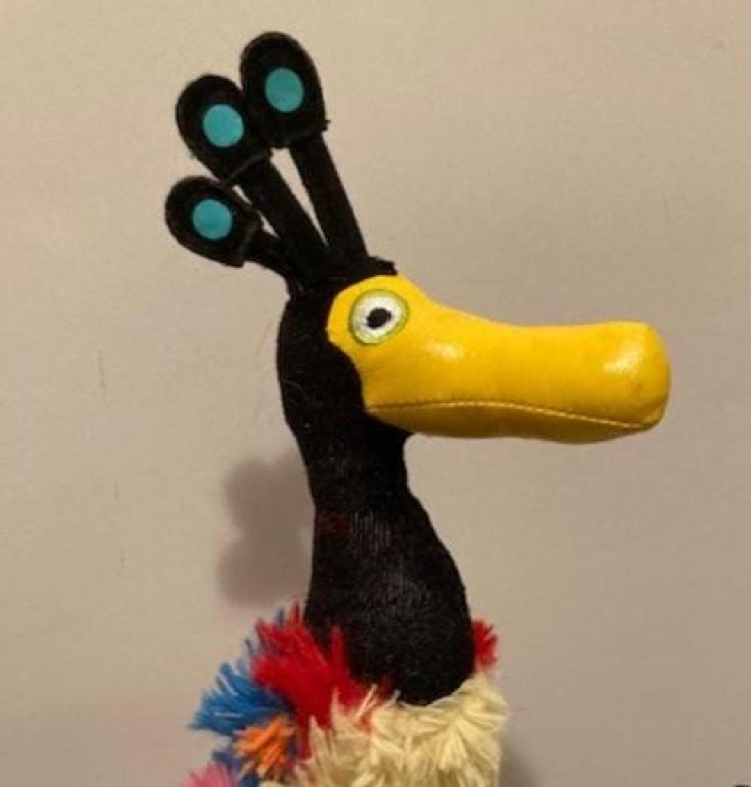 Pixar up Kevin Snipe Bird Disney Store 2009 Exclusive 10" Plush Cartoon ...