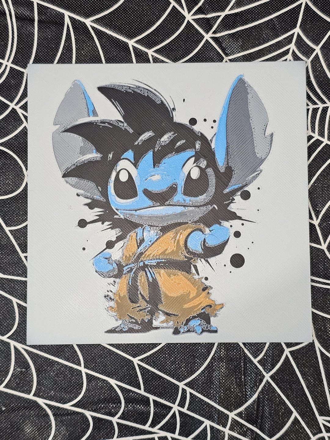 Goku Stitch, Lilo and Stitch 3D Hueforge Art - Etsy