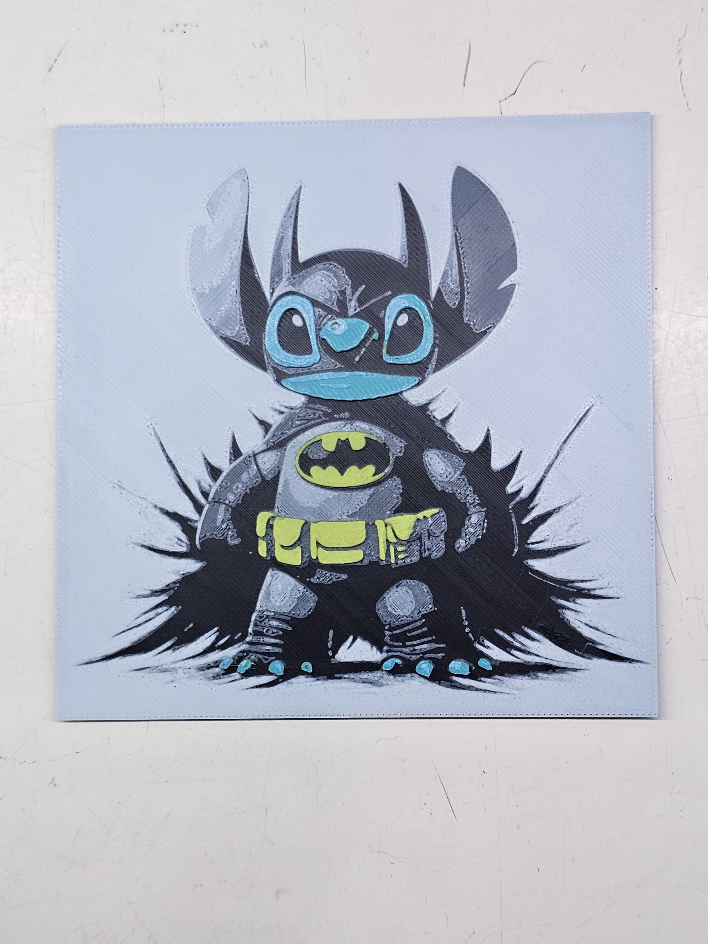 Goku Stitch, Lilo and Stitch 3D Hueforge Art - Etsy
