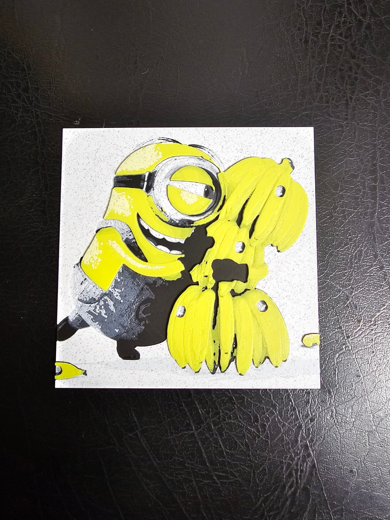 Despicable Me Minions With Bananas 3D Hueforge Art - Etsy
