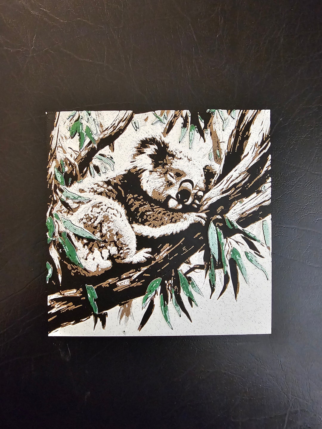 Napping Koala Bear Hueforge 3D Art - Etsy