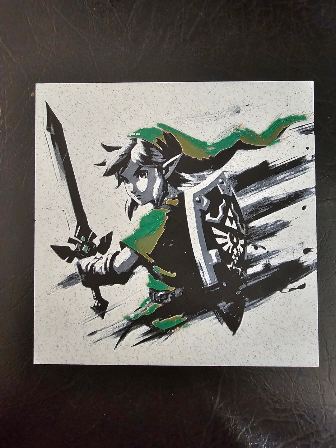 Link, 5 Color Print 3D Hueforge Art - Etsy