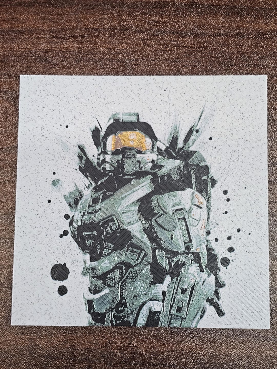 Master Chief, Halo, Standing Pose, 3D Hueforge Art - Etsy