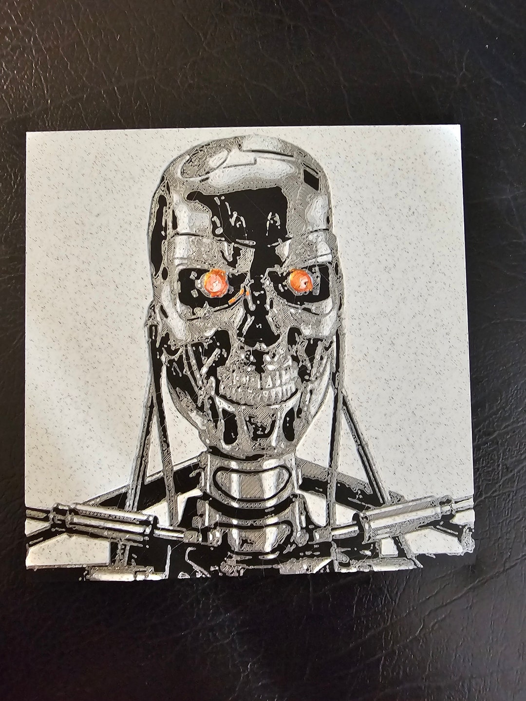 T-800 Terminator 3D Hueforge Art - Etsy Canada