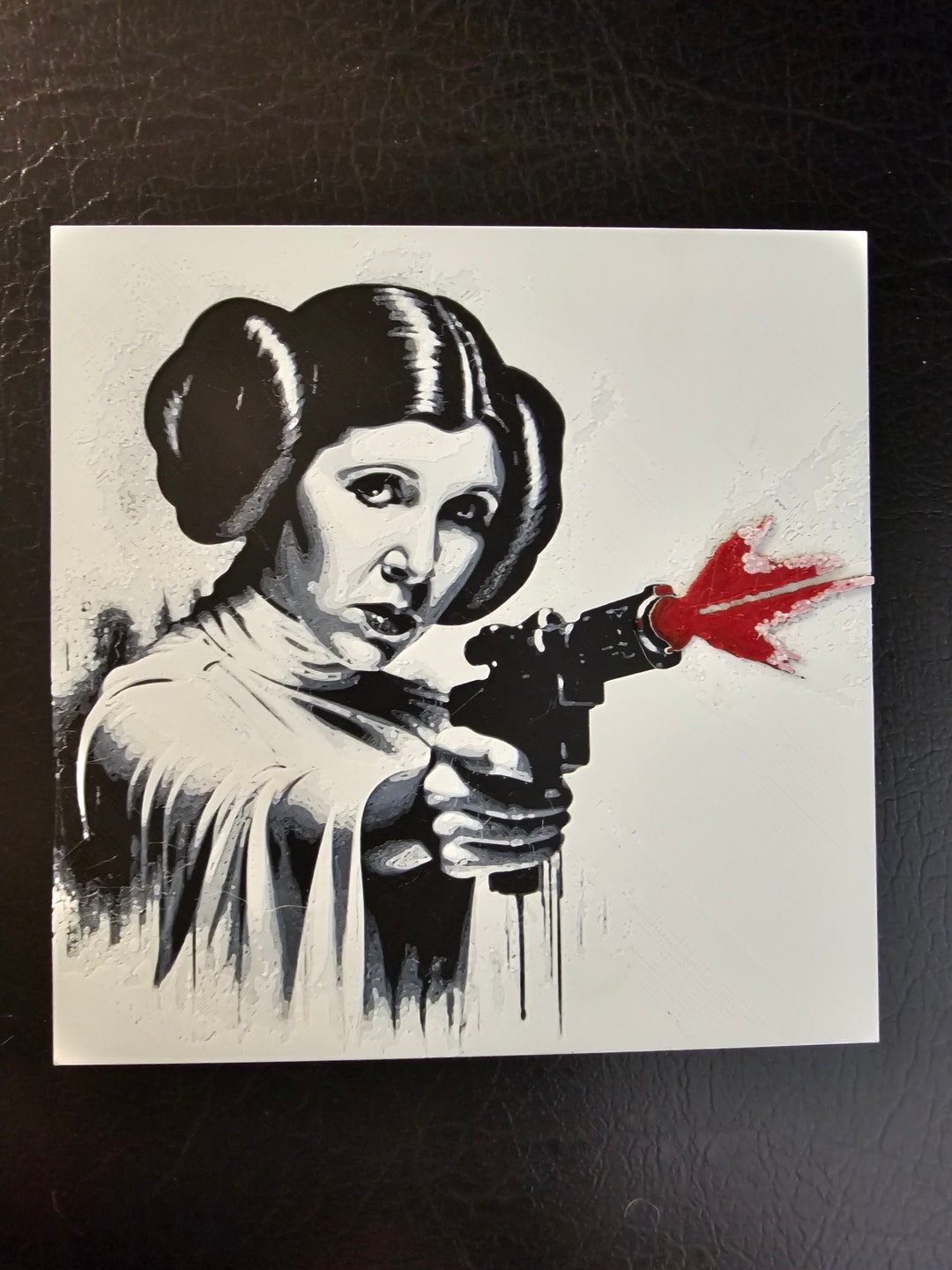 Princess Leia Blaster Fire Right 3D Hueforge Art - Etsy